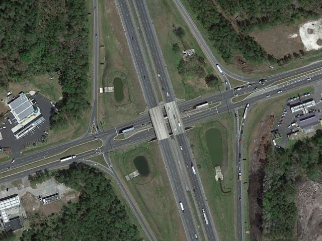 I-95 @ SR 200/A1A - Diverging Diamond Interchange