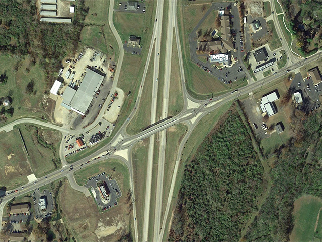 SR 67 @ SR 221 - Diverging Diamond Interchange